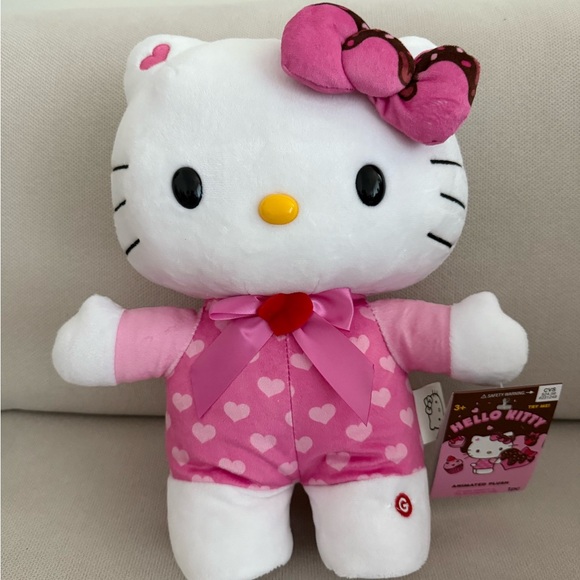 Hello Kitty | Toys | Hello Kitty Valentines Day Plush Side Stepper Nwt ...